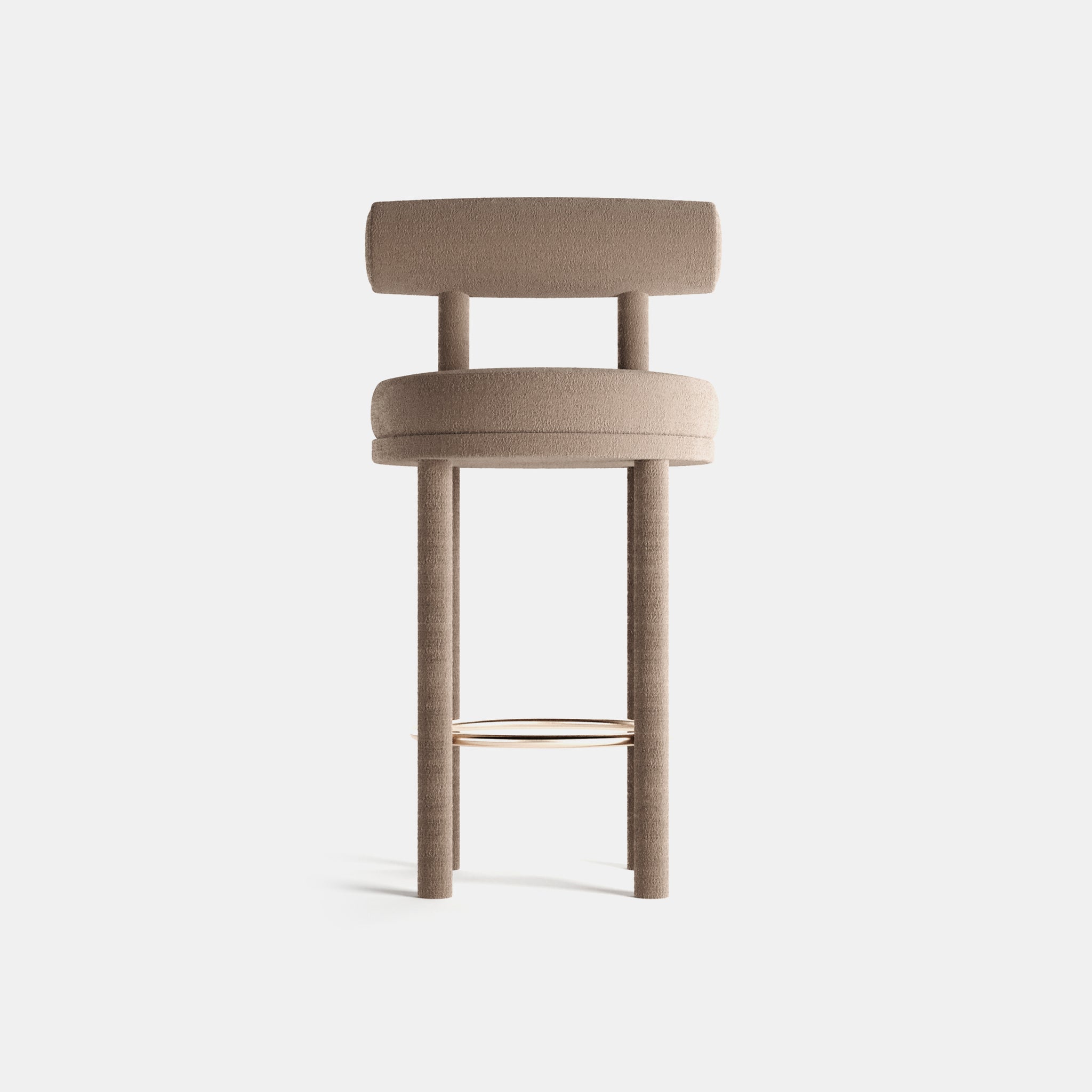 Moca Bar Chair - Fully Upholstered | Collector | Monologuelondon.com