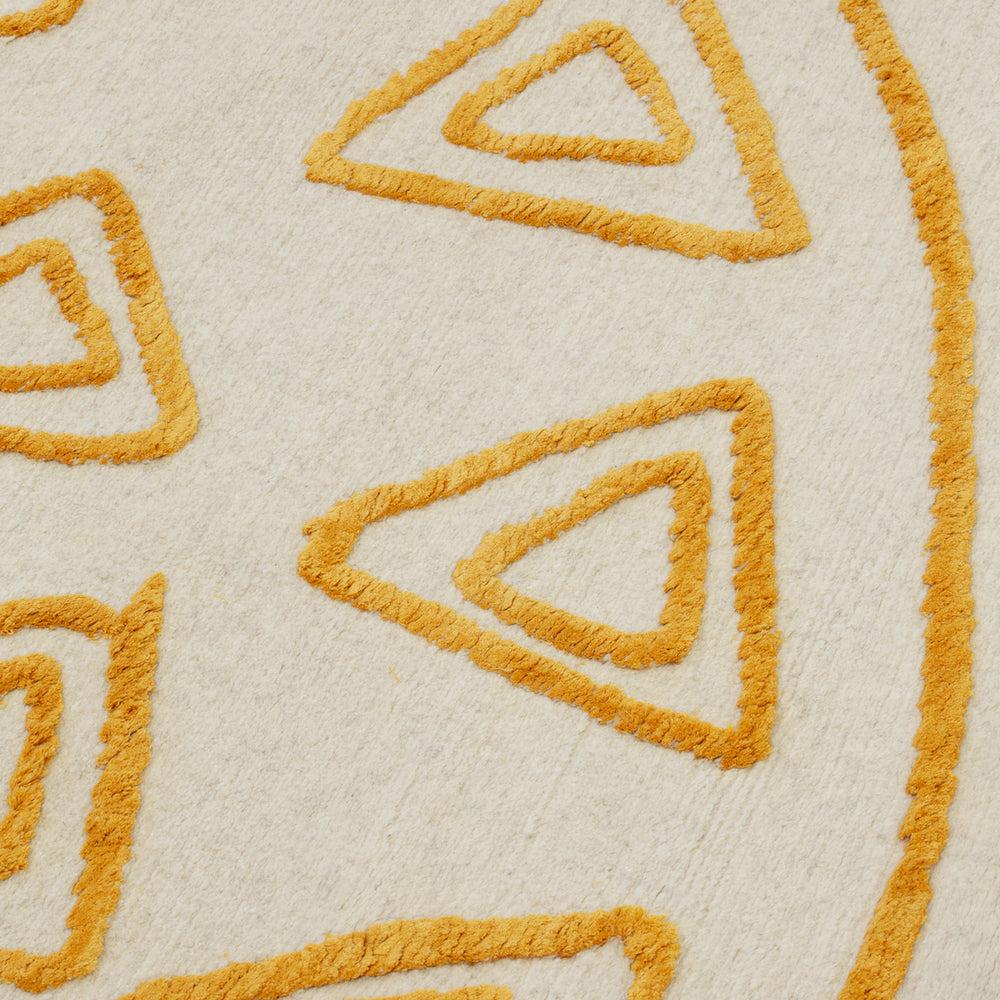 Naïf Triangles Rug | CC Tapis | Monologuelondon.com