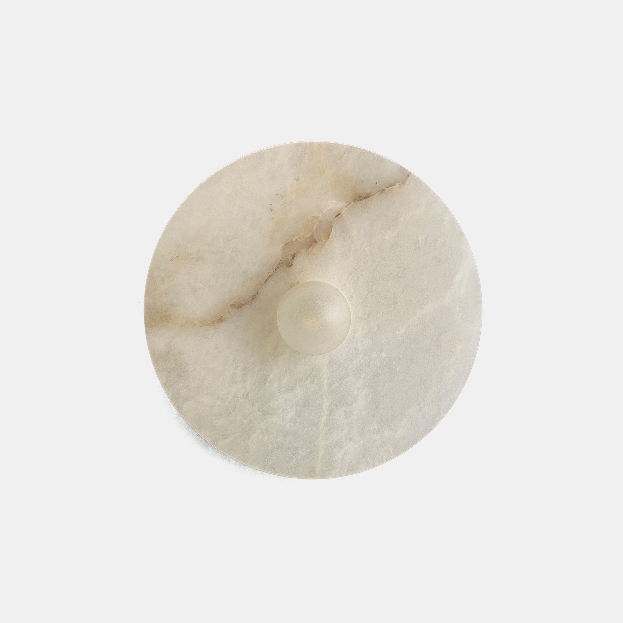 Alba Simple Wall Light - Alabaster | Contain | Monologuelondon.com