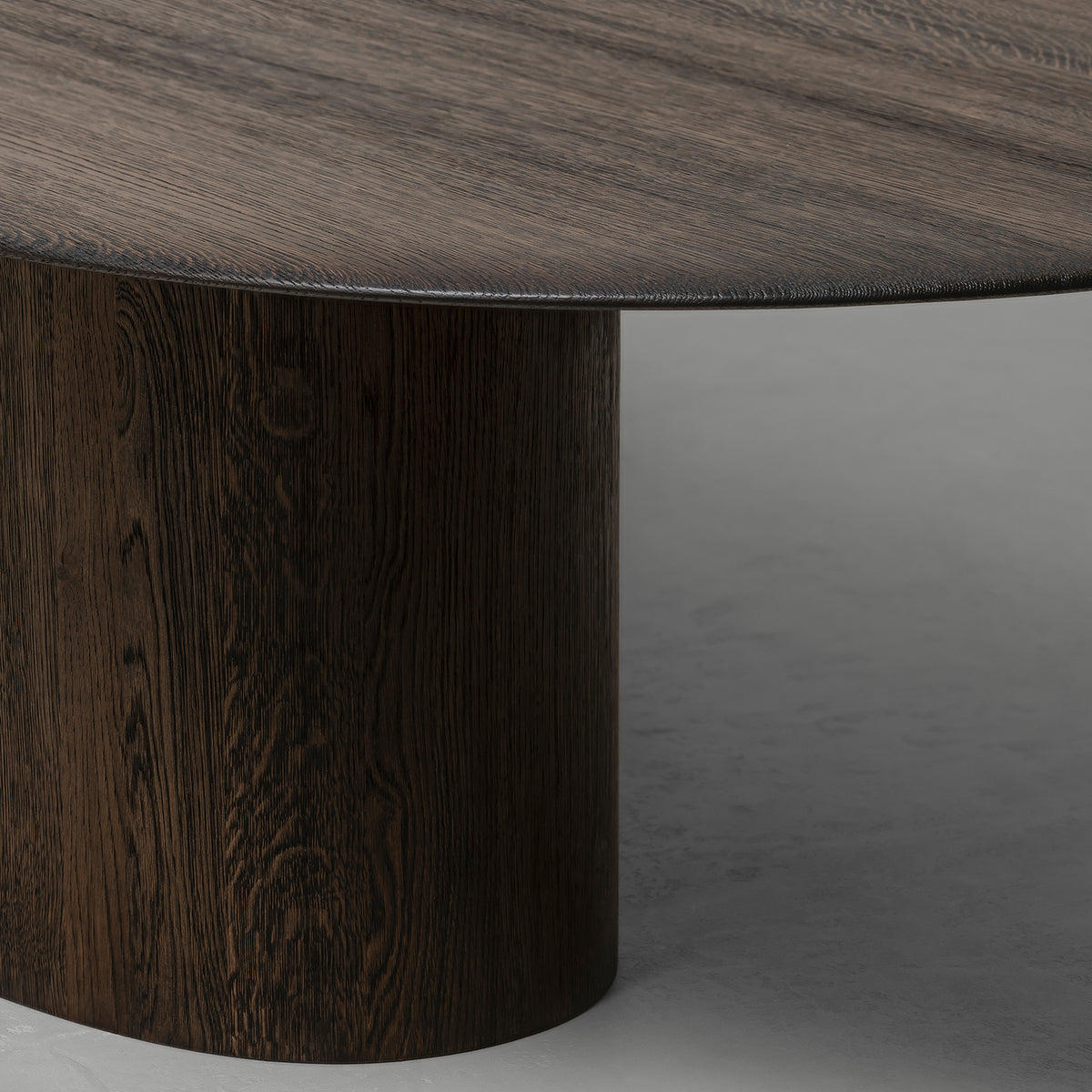 Anvil Semi-Oval Dining Table | Van Rossum | Monologuelondon.com