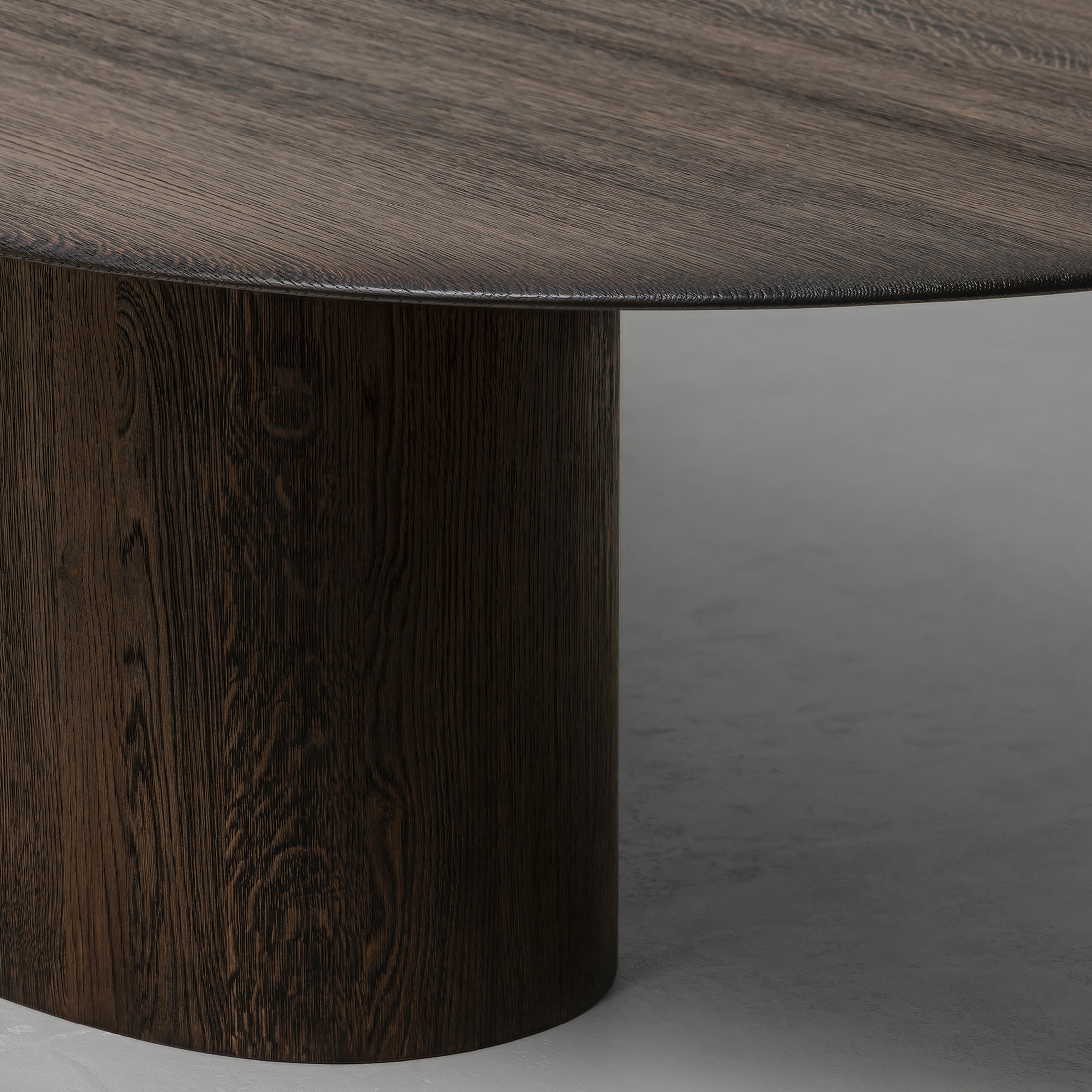 Anvil Semi-Oval Dining Table | Van Rossum | Monologuelondon.com