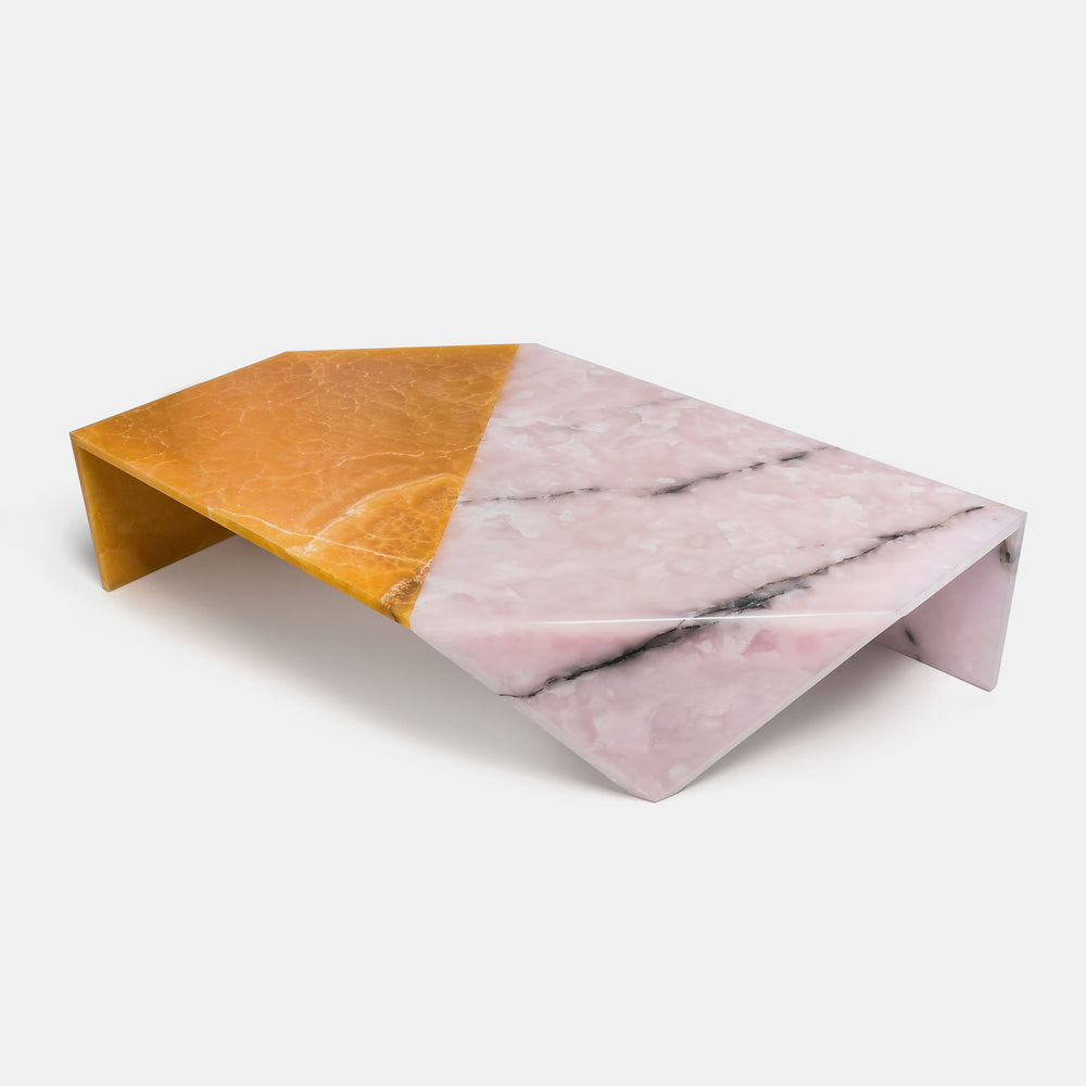 Origami Marble Table - Onyx | Budri | Monologuelondon.com