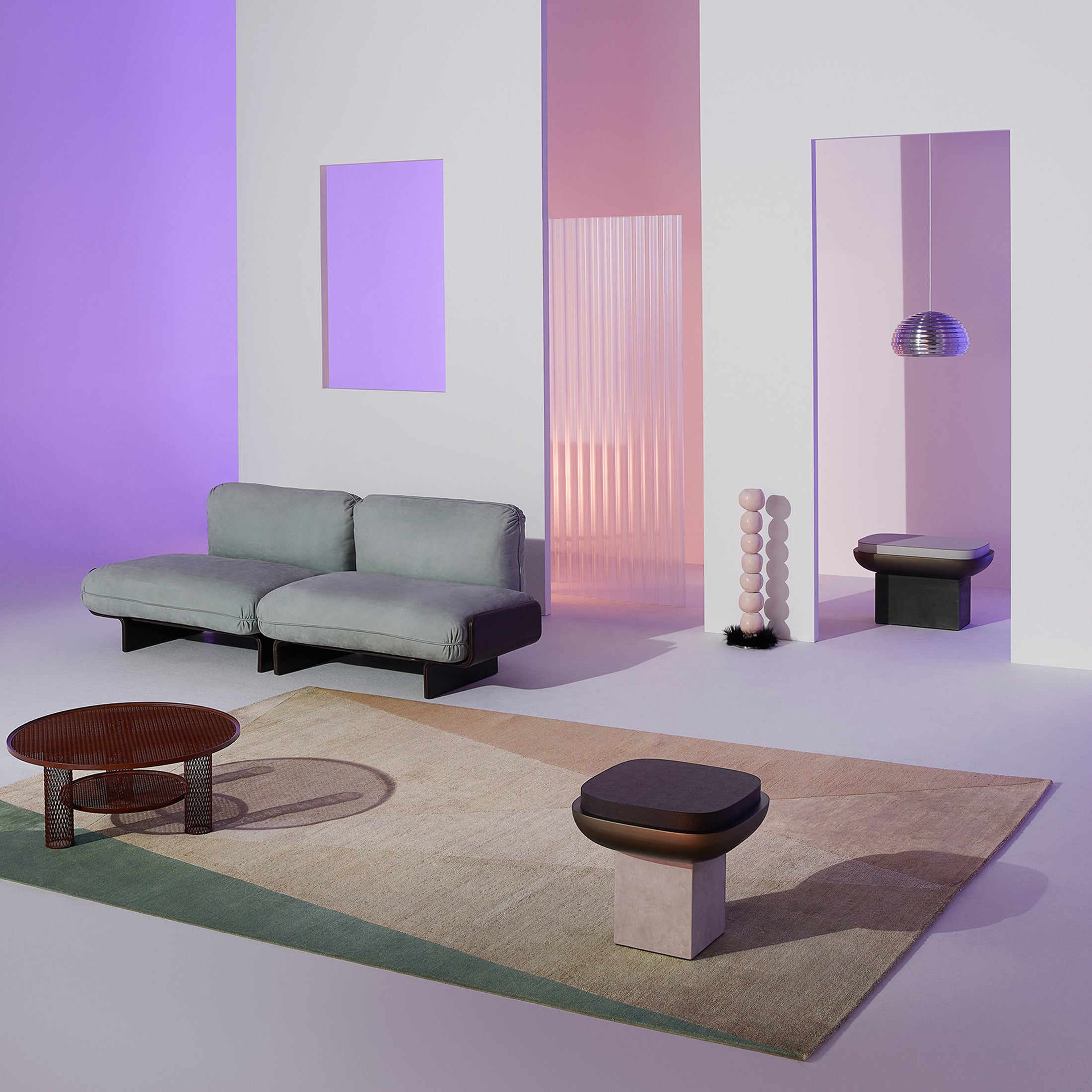 Dipped Angle Rug | CC Tapis | Monologuelondon.com