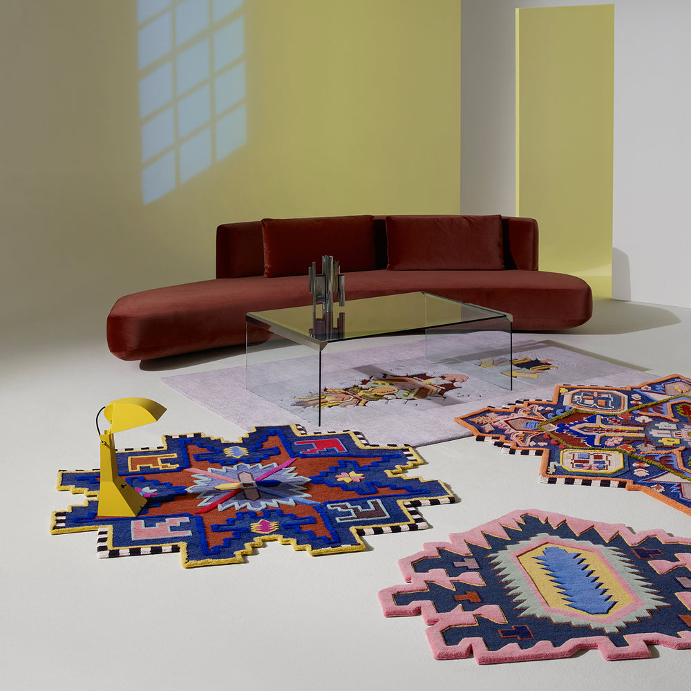 Rug Invaders - Kazak Space Shifter | CC Tapis | Monologuelondon.com
