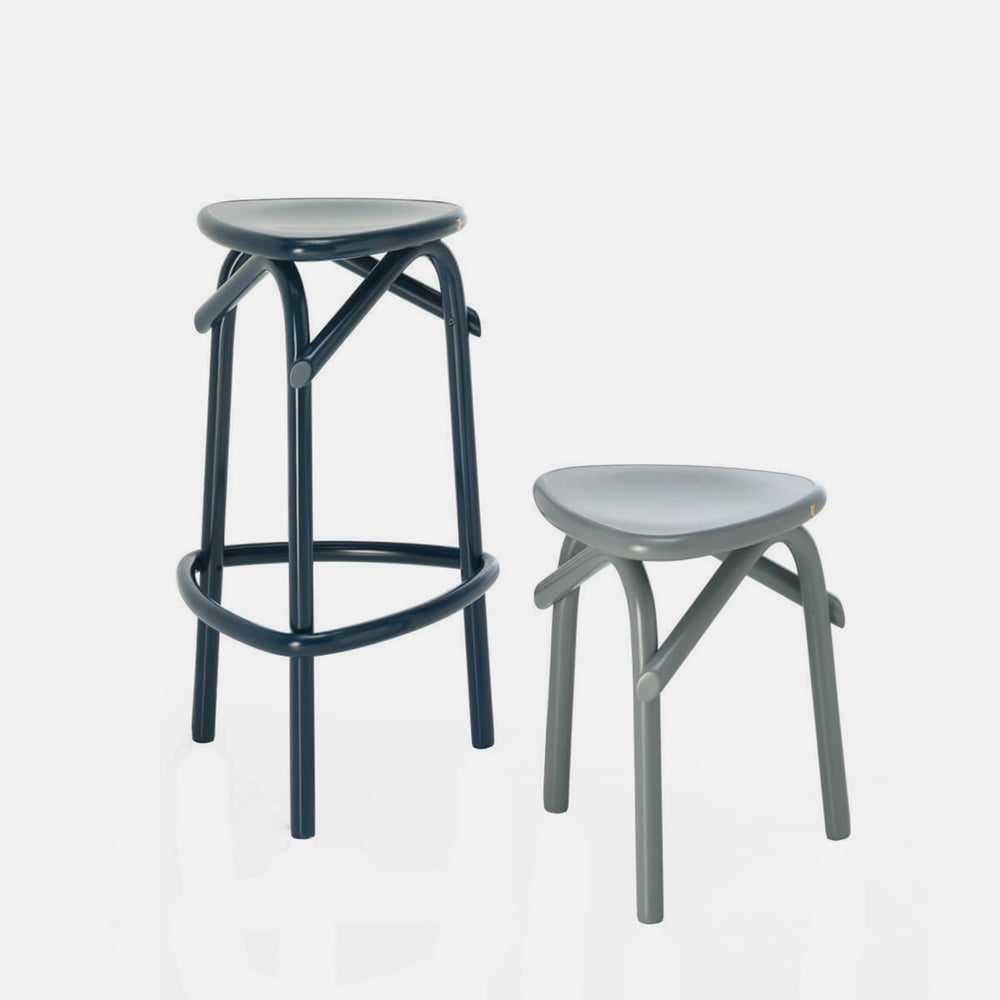 Trio Stool | Gebruder Thonet Vienna | Monologuelondon.com